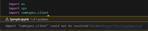 Python Import Comtypes Client Could Not Be Resolved Stack Overflow