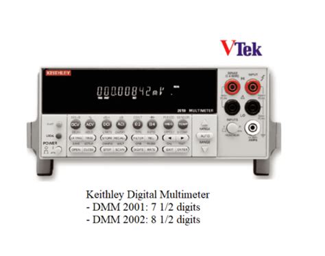 Máy đo điện đa Năng Keithley 2002 8 ½ Digit Tektronix Keithley Viet Nam