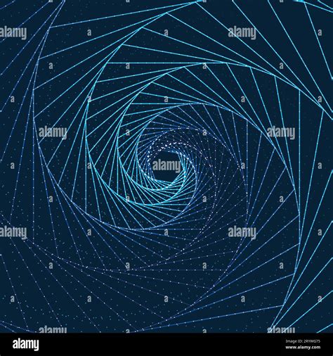 Abstract Background With Spiralling Lines Pattern Stock Vector Image & Art - Alamy