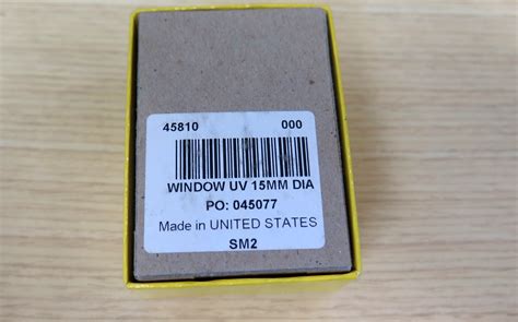 Edmund Optics 46 662 Opal Diffusing Glass Lot Of 4 Optical Flats