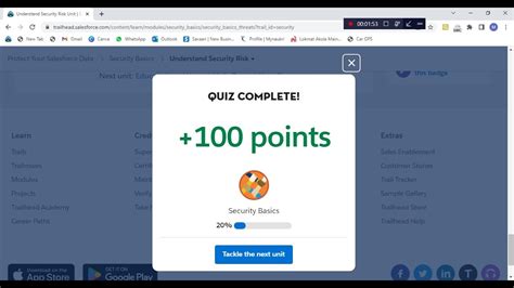 Salesforce Trailhead Security Basics Understand Security Risk Youtube