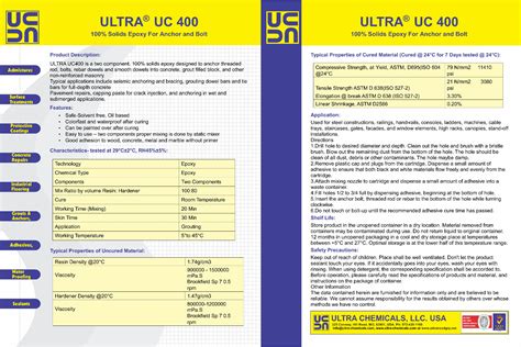Ultra Construction Chemicals Products