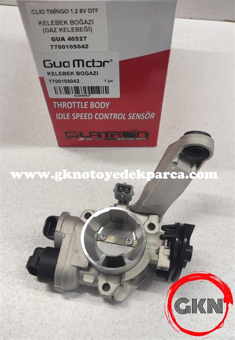 kelebek boĞazi gaz kelebegİ clio twİngo 1 2 8v d7f gua 40527