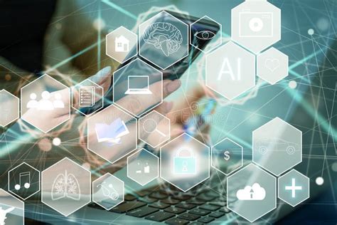 Business Technology Iot Internet Of Things Software Development Concept Business Man Working