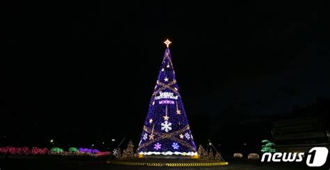 목원대 크리스마스 트리 점등 네이트 뉴스