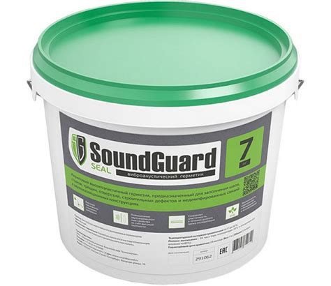 Звукоизоляционный герметик SoundGuard Seal 7 купить в Москве, в ...