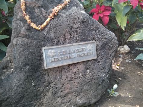 Clarabelle “c B ” Lansing Memorial Garden Portal In Āliamanu Hawaii