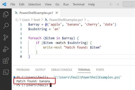 How To Check If Array Contains Part Of String In Powershell