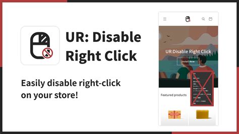 Ur Disable Right Click 【shopify App】urdisable Right Click Shopify