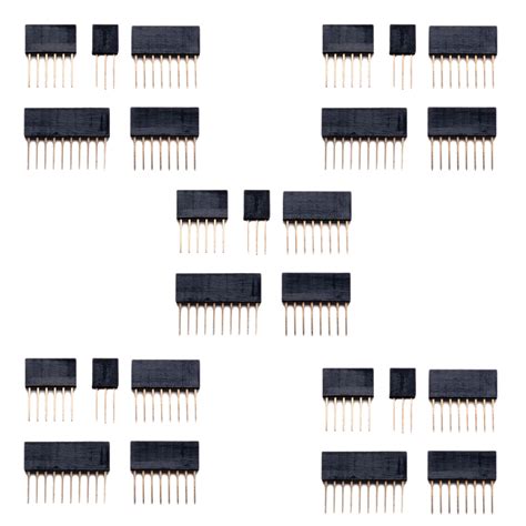 5pk Arduino R3 Uno Stackable Shield Headers Stacking Stack Tall Header