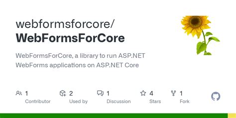 Github Webformsforcorewebformsforcore Webformsforcore A Library To Run Aspnet Webforms
