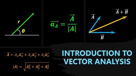 Introduction to Vector Analysis - YouTube