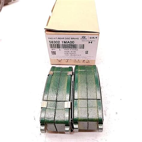 Ceramic Brake Pads for Hyundai KIA OEM 58302-1mA00 - Brake Pads and Car ...