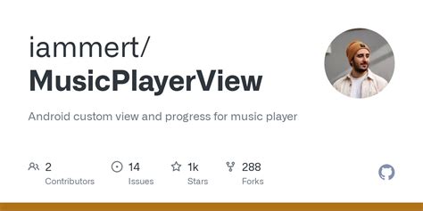 GitHub Iammert MusicPlayerView Android Custom View And Progress For Music Player