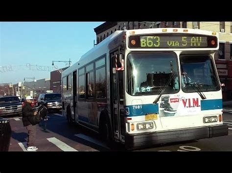 MTA Bay Ridge Shore Road Bound 2003 Orion VII Old Gen CNG 7681