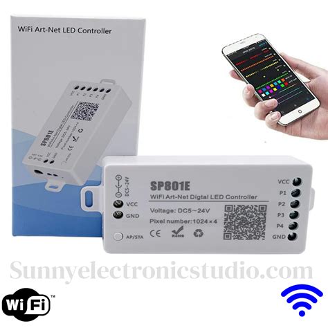 SP801E Pixel led controller - Sunny Electronic Studio