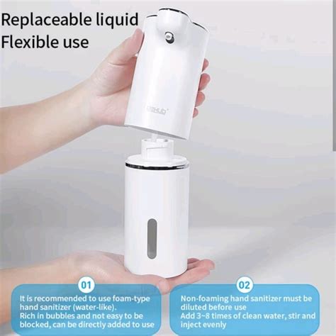Automatic Foam Soap Dispensers Bathroom Smart Washing Hand Machine With