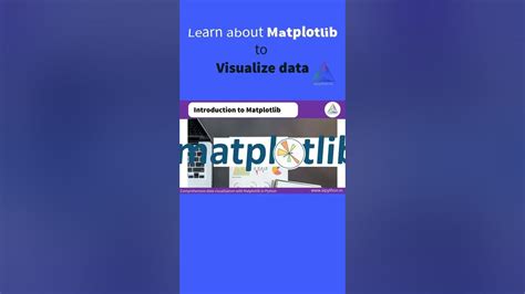 Learn To Visualize Data With Matplotlib In Python Youtube