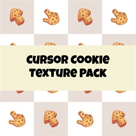 Cursor Cursor Cookie Texture Pack For Chrome Cursor Space