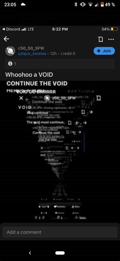 DO NOT STOP THE VOID Scrolller
