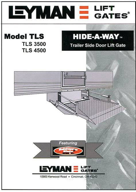 Leyman Hydraulic Lift Gates For Sale Long Island New York Heavy Duty