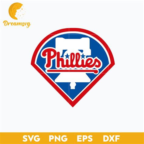 Philadelphia Phillies Svg Mlb Svg Png Dxf Eps Digital File