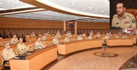 Corps Commanders Conference Pays Rich Tribute To All Shuhada