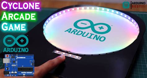 How To Build An Arduino Cyclone Arcade Led Chaser Game Arduino