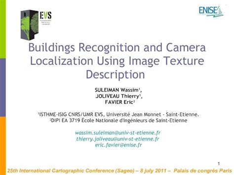 PDF Buildings Recognition And Camera Localization Using Image Texture Description DOKUMEN TIPS
