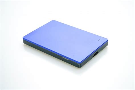 Premium Photo External Hard Disk Isolated