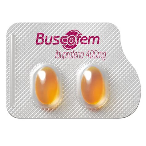 Buscofem 400mg Envelope Com 2 Comprimidos Extrafarma