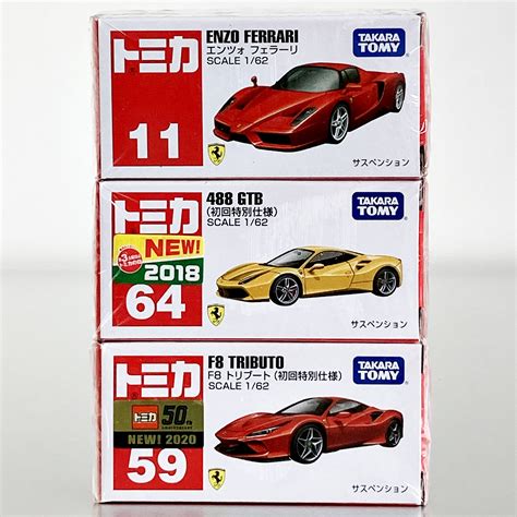 Yahooオークション トミカ エンツォ フェラーリ 初回特別仕様 488gt