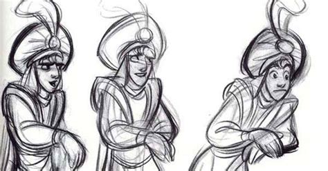 Aladdin Model Sheets Disney 1992 Traditional Animation Facebook