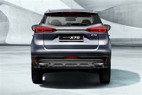 Proton X SUV Specs Rear View Proton South Africa Proton