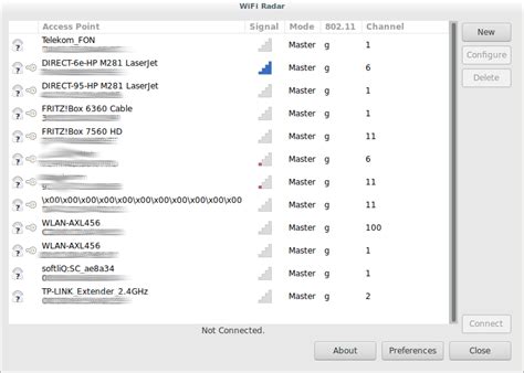 GNU Linux Debian Gui And Terminal Way How To Determine Wifi Wlan Networks Signal Strength