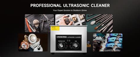 Amazon Creworks L Ultrasonic Cleaner With Knob Total W