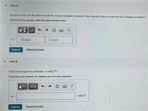 Solved A Computer Disk Drive Is Turned On Starting From Rest