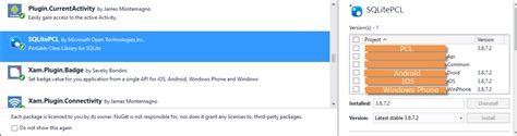 Sqlite Xamarin Forms Win Phone 81 Silverlight Offline Mode Using