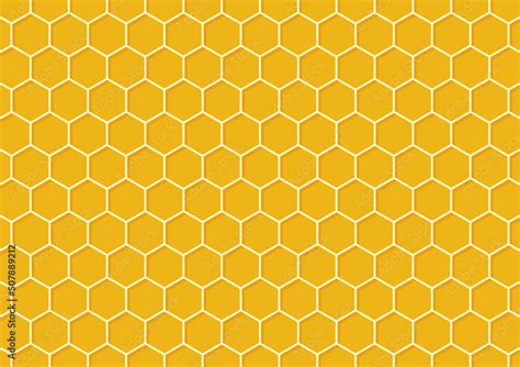 Bee Comb Pattern Vector Bee Comb Pattern Wallpaper Free Space For Text Copy Space Vector De