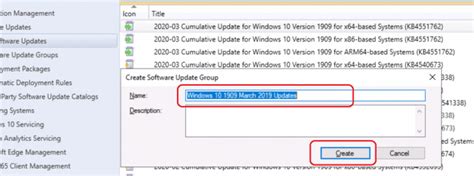how to create deploy new software update patch package using sccm configmgr htmd blog