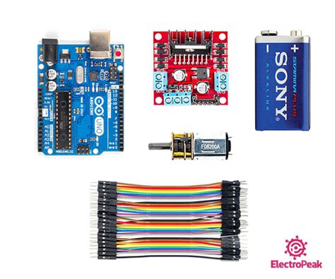 Interfacing L N DC Motor Driver Module With Arduino
