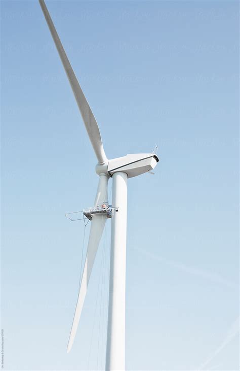 Repairing A Wind Turbine By Stocksy Contributor Urs Siedentop And Co