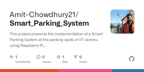 Github Amit Chowdhury Smart Parking System This Project Presents The Implementation Of A