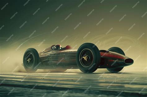 Premium Photo In The Pursuit Of Excellence A Racing Car Powered