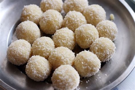 Coconut Ladoo Recipe Four Ways Cook Click N Devour