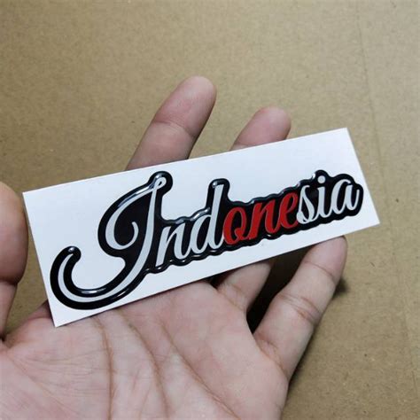 Jual Sticker Timbul Stiker Indonesia Besar Shopee Indonesia