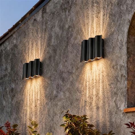 Beam Wall Light Outdoor Led Up Down Wall Washer Sconce Dazuma
