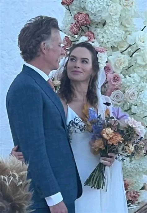 Celebs Arabic On Twitter نجمة Game Of Thrones لينا هيدي تتزوج مارك ميتشاتشا في ايطاليا 🤍