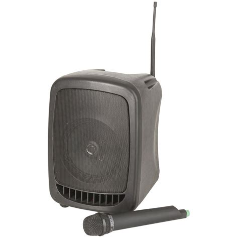 Rechargeable 6 5 Pa Speaker With Uhf Microphone Jaycar New Zealand