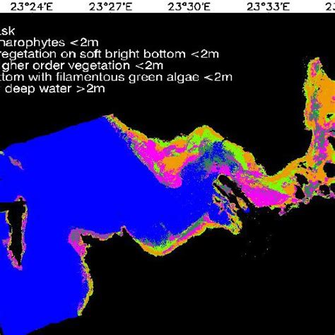 Classes Defined For Benthic Habitat Classification In The Water And On